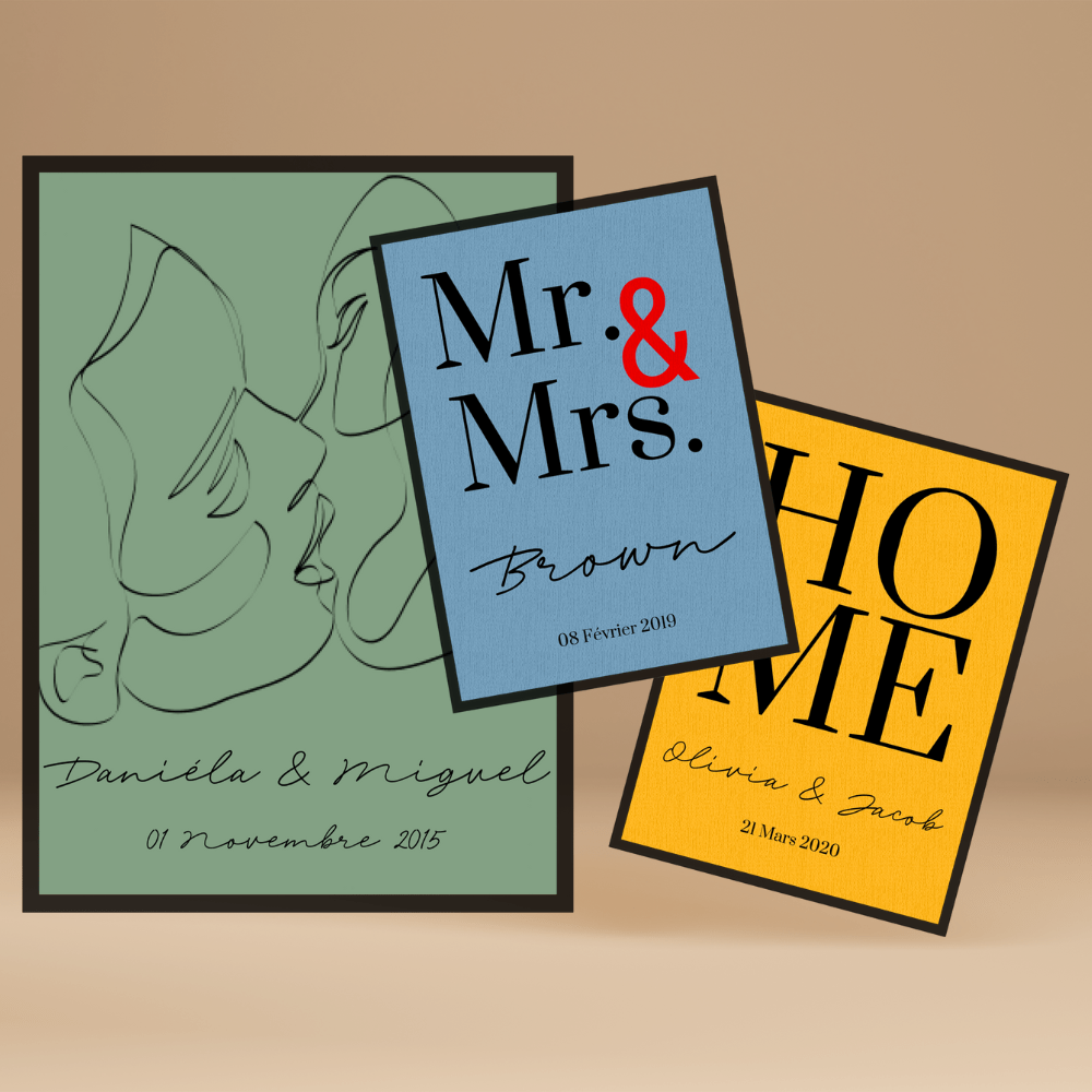 Créez votre Tableau ou Poster personnalisé | XclusiV-ART